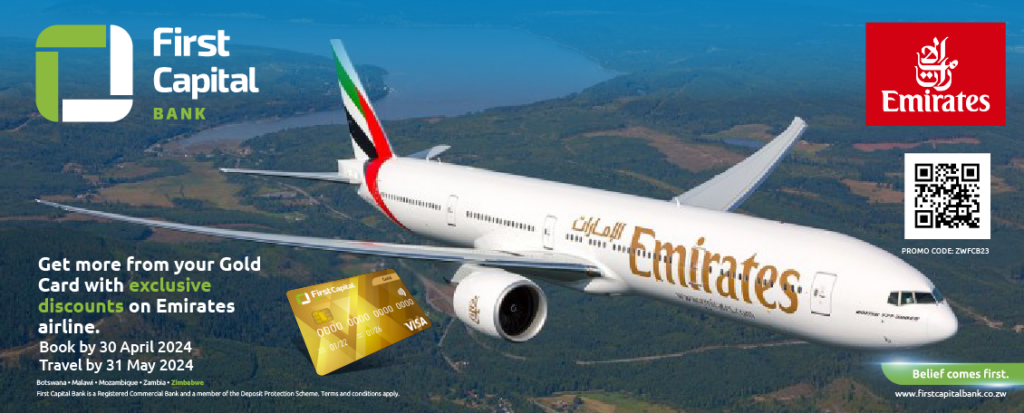 Exclusive Discounts on Emirates – First Capital Bank Zimbabwe